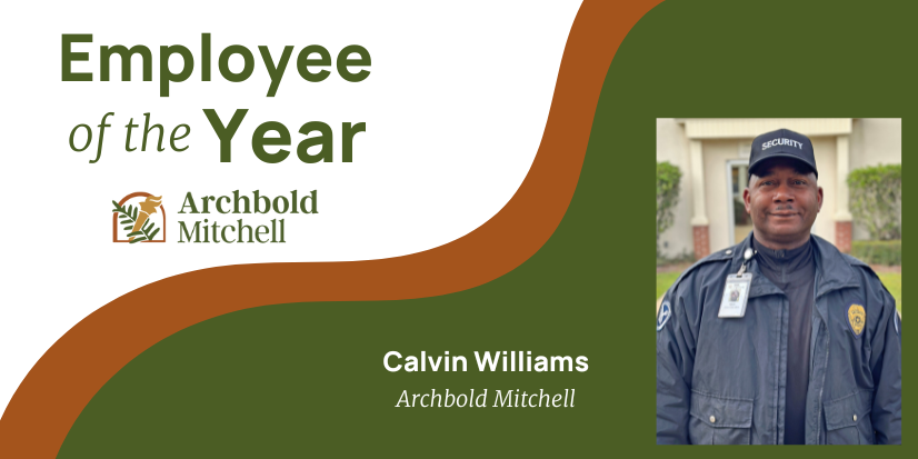 Archbold Mitchell Names Williams Employee of the Year