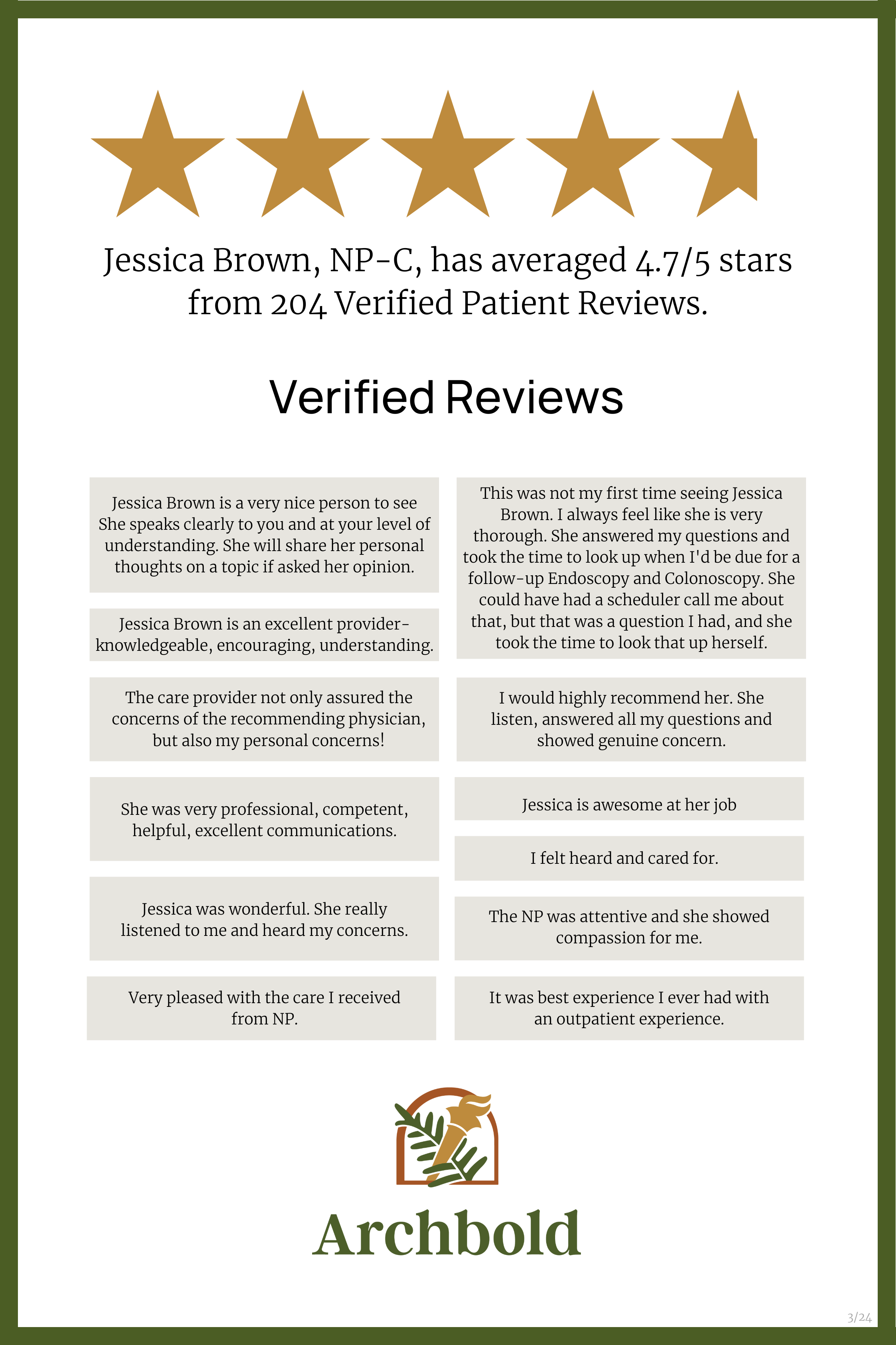Jessica Brown, NP-C | Archbold Medical Center
