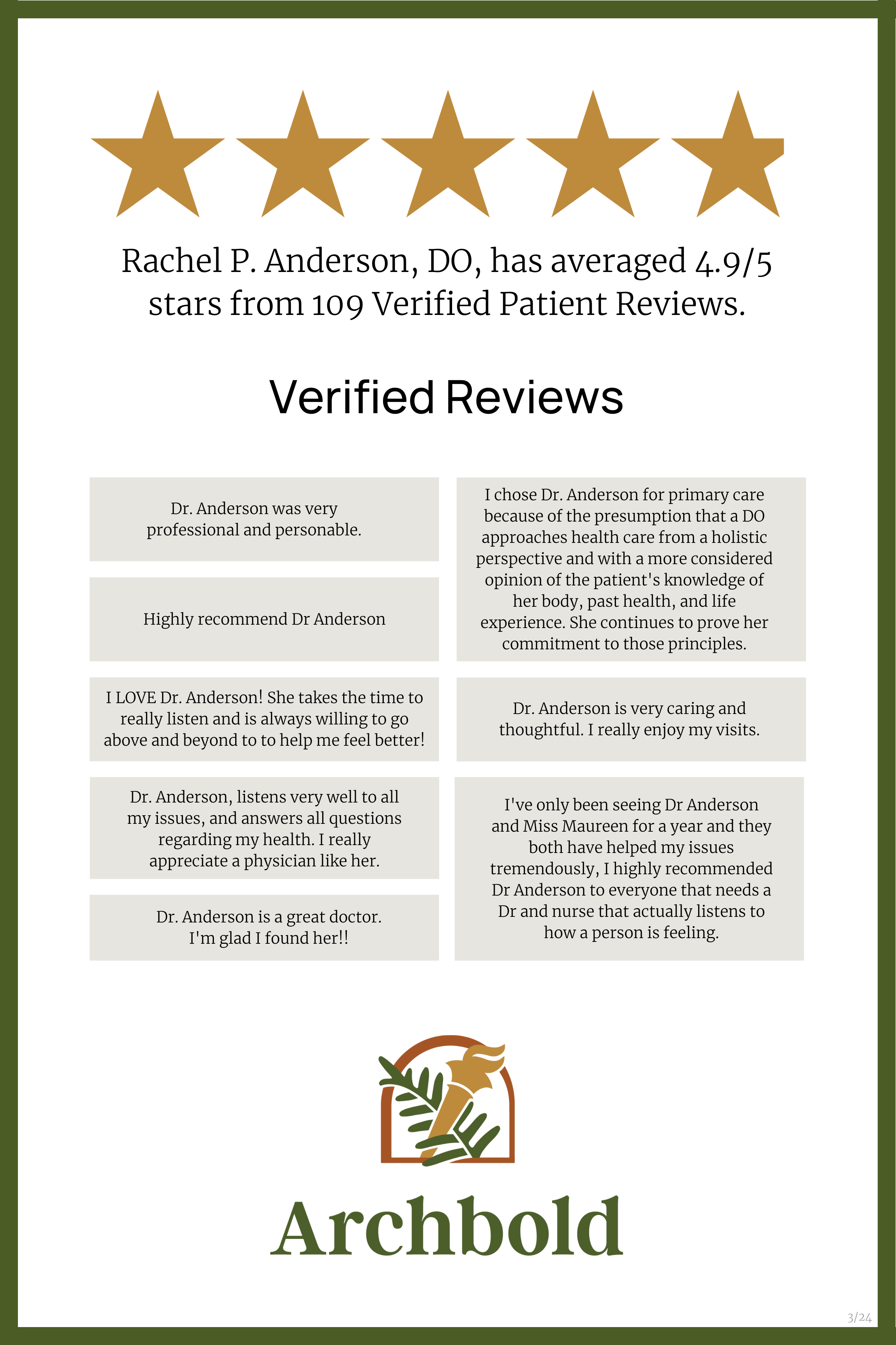 Rachel Anderson, DO | Archbold Medical Center