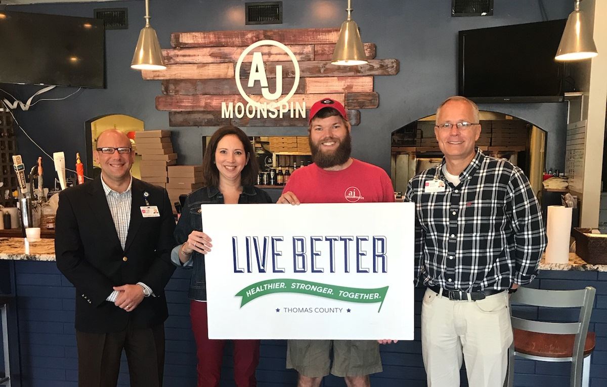 AJ Moonspin Named Live Better Partner | Live Better - Archbold Hospital