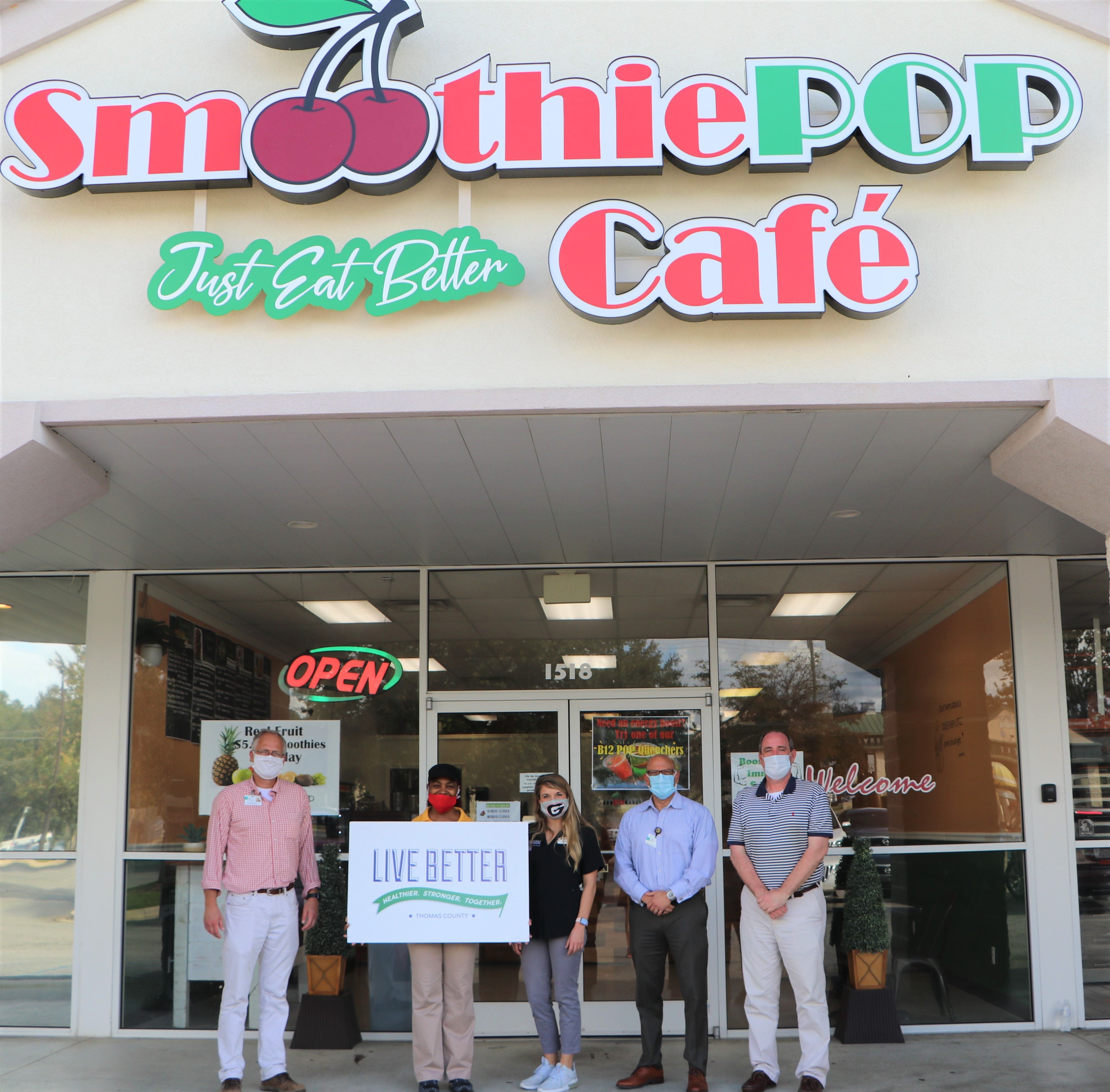 Smoothie Pop Cafe Named Live Better Partner | Live Better - Archbold ...